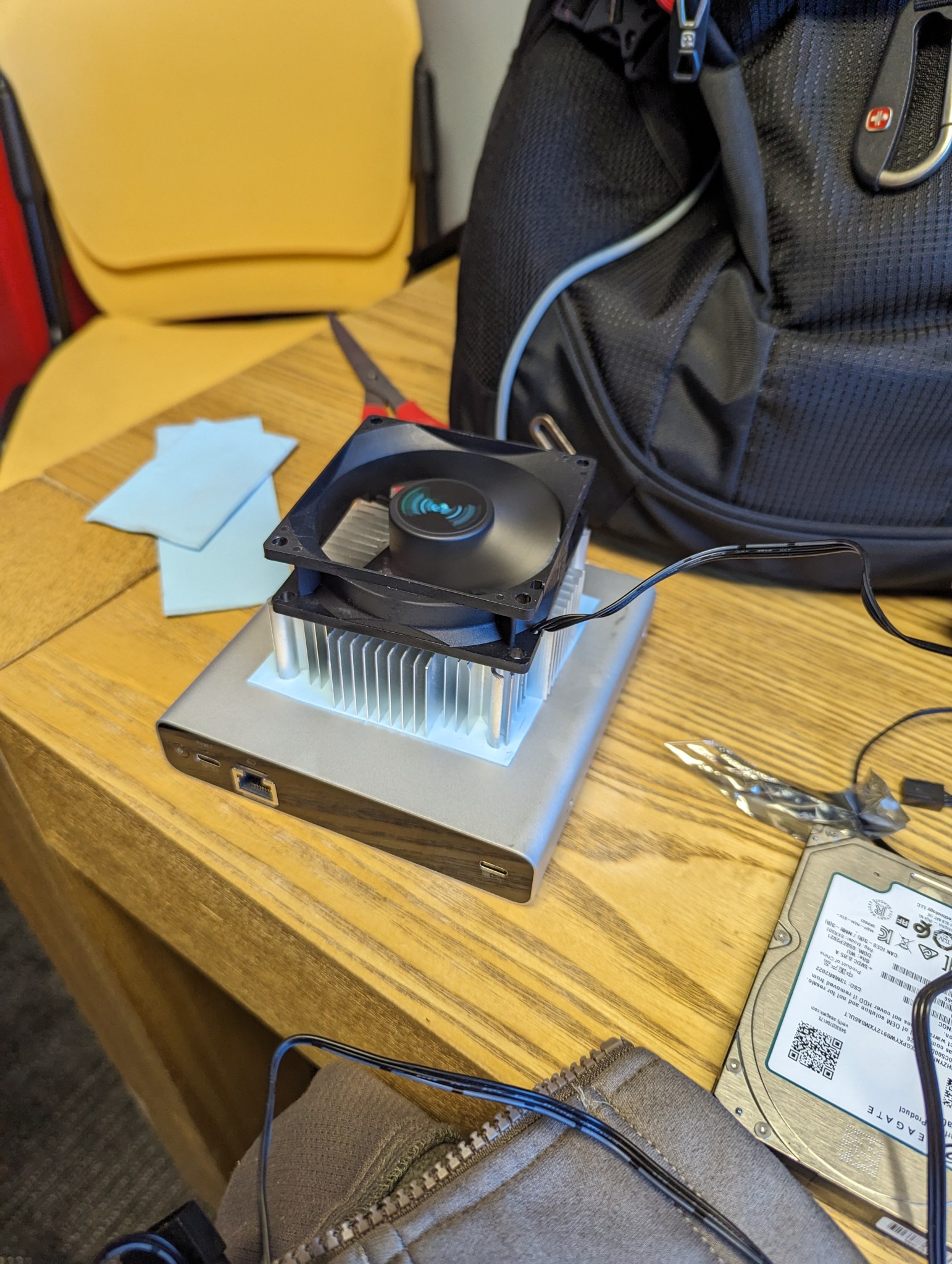 Cooling a UniFi Cloud Key Plus – Securing The Universe