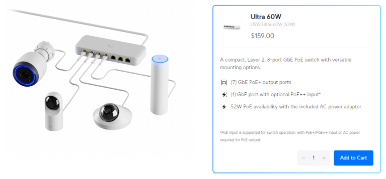 Review: UniFi ‘USW-Ultra-60W’ 8-Port Managed Switch – Securing The Universe