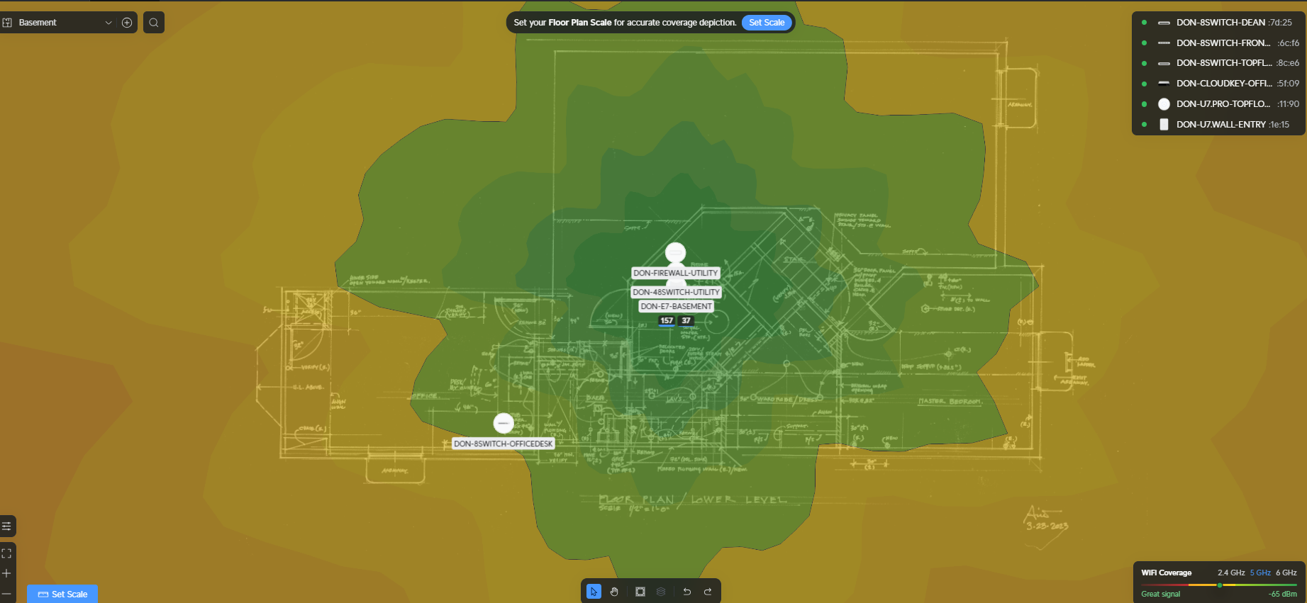 UniFi InnerSpace: Managing Floorplans and Network Coverage – Securing ...